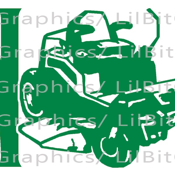 Lawn Mower Decals - Etsy