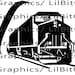 In Memory Railroad Conductor Vinyl Decal Sticker Personalize With Name ...