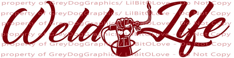 Weld Life Hand with Welding Tool Vinyl Decal Sticker Welder | Etsy
