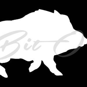 Hog Life Vinyl Decal Sticker Hog Hunting Boar Pig Feral Hunter Hunt - Etsy