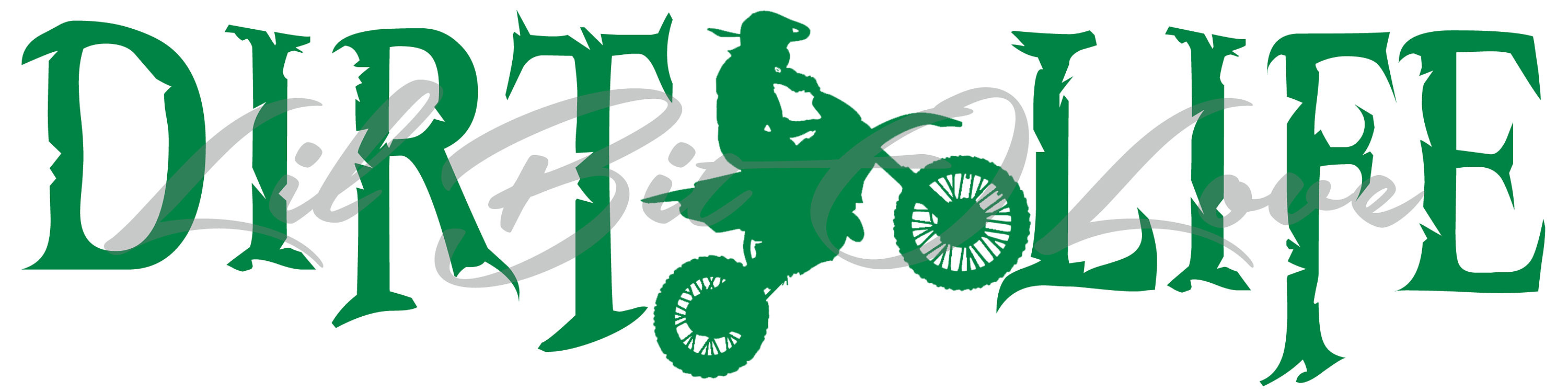 Dirt Life Dirtbike Decals Dirt Bike Motorcycle Sticker | Etsy