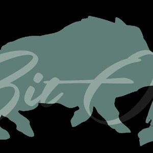 Hog Life Vinyl Decal Design B Sticker Hog Hunting Boar Pig - Etsy