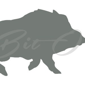 Hog Life Vinyl Decal Sticker Hog Hunting Boar Pig Feral Hunter Hunt - Etsy