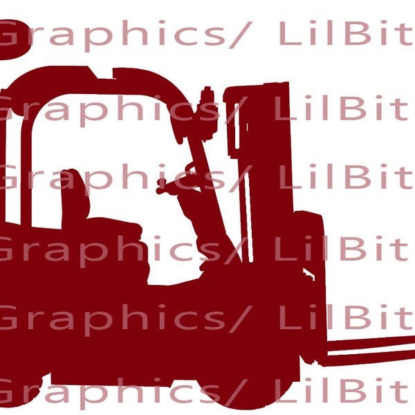 Forklift Decal - Etsy