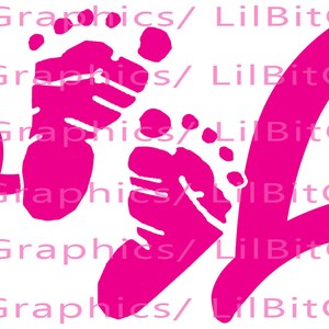 Pro Life Baby Feet Vinyl Decal Sticker Christian Script - Etsy