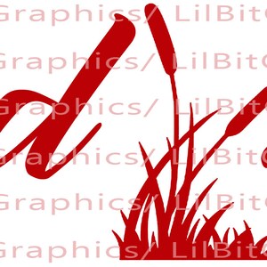 Pond Life Cattails Vinyl Decal Sticker Pond Fishing Fisherman Fish ...