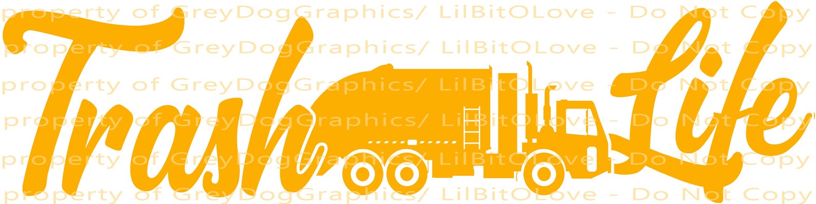 Trash Life Vinyl Decal Garbage Truck Sticker Recycling Dump - Etsy.de