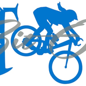 Dirt Life Mountain Bike Biker Biking Vinyl Decal Sticker - Etsy