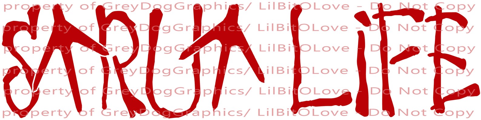 Strut Life Vinyl Decal Design C With Turkey Tracks Print | Etsy