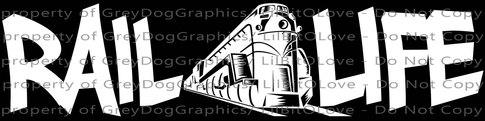 Railroad Rail Life Decal Locomotive Sticker Vinyl Decal | Etsy