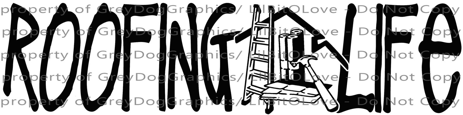 Roofer Roofing Life Sticker Roof Vinyl Decal Construction | Etsy