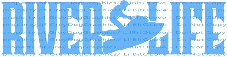 River Life Jetski Vinyl Decal with Jet Ski Sticker Fishing | Etsy