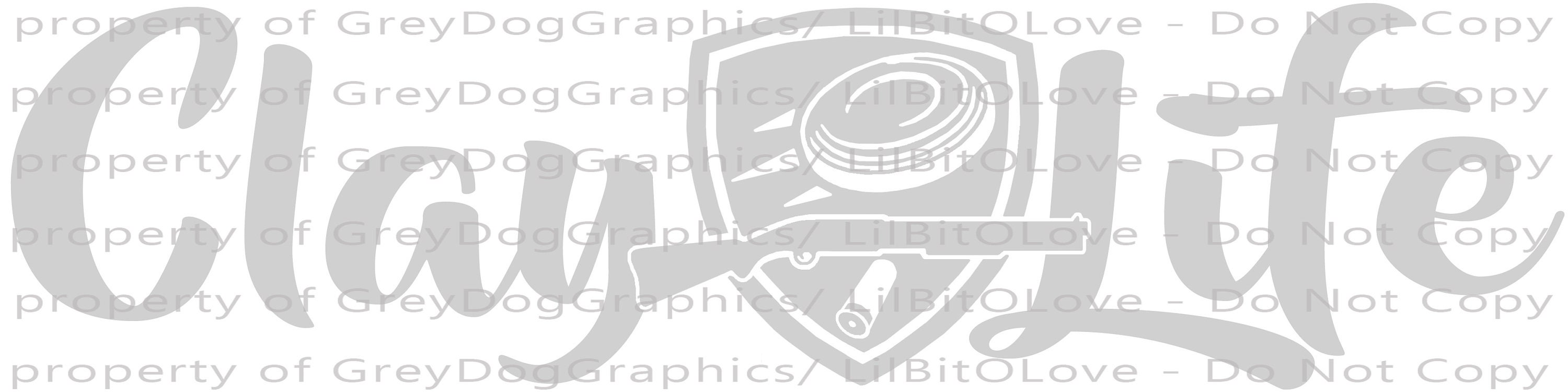 Clay Life Vinyl Decal Shooting Targets Clay Pigeons Sticker - Etsy UK