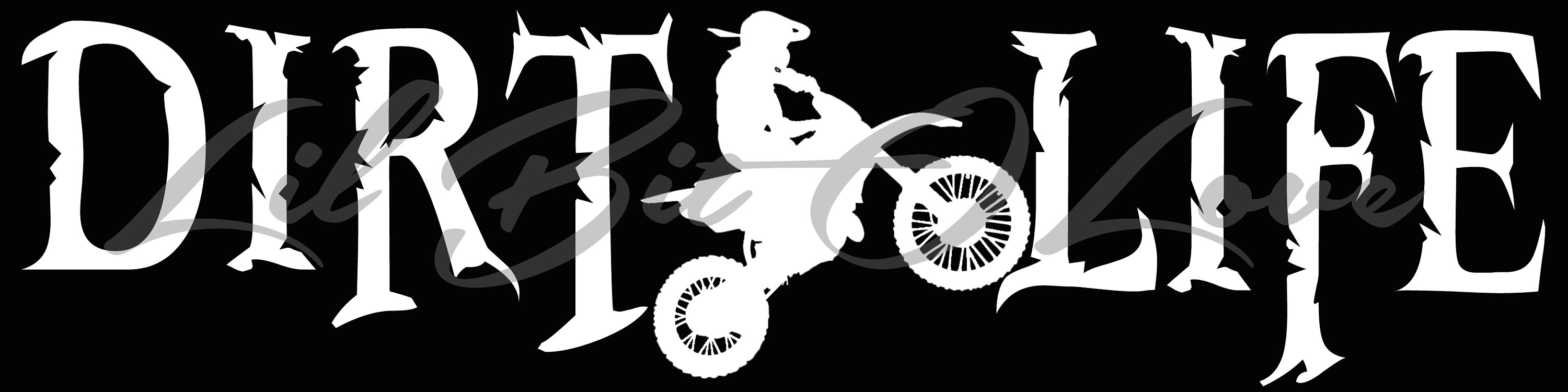 Dirt Life Dirtbike Decals Dirt Bike Motorcycle Sticker | Etsy