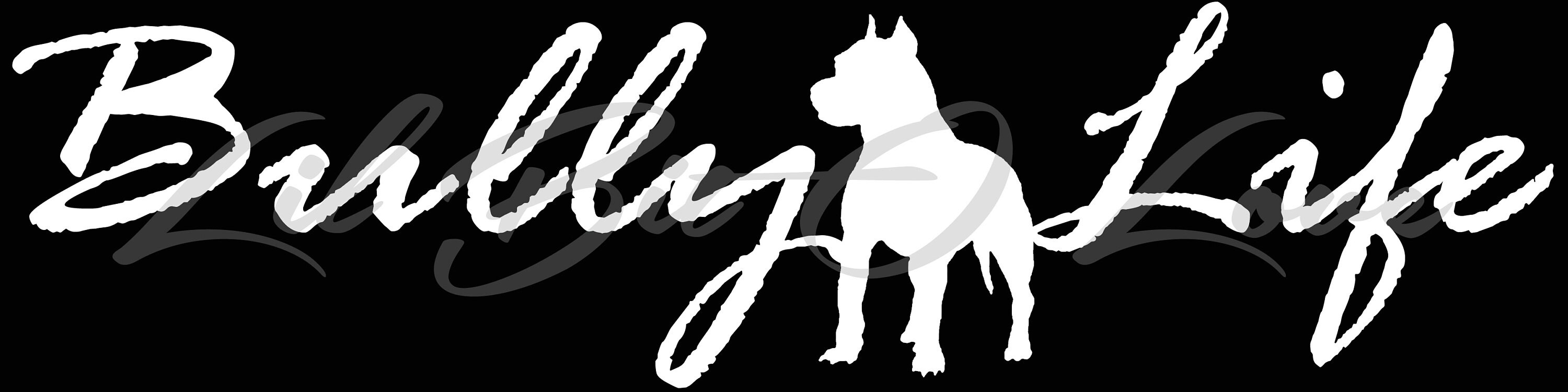 Bully Life Vinyl Decal Sticker Pit Bull Script Dog - Etsy.de