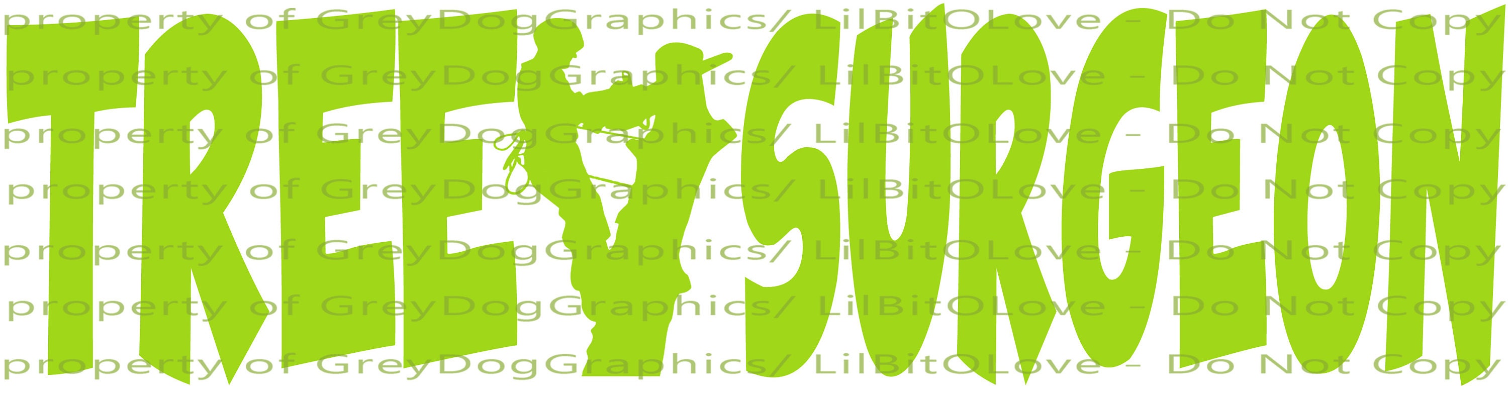 Arborist Tree Surgeon Vinyl Decal Tree Trimmer Stickers Decals - Etsy