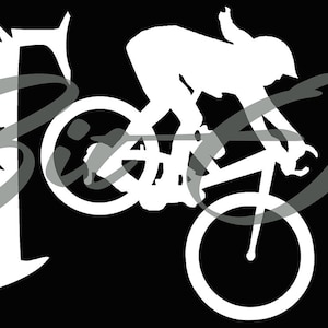 Dirt Life Mountain Bike Biker Biking Vinyl Decal Sticker - Etsy