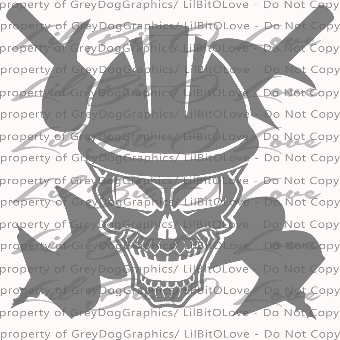 Drilling Skull Well Driller Drill Construction Vinyl Decal - Etsy