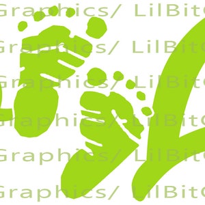 Pro Life Baby Feet Vinyl Decal Sticker Christian Script - Etsy