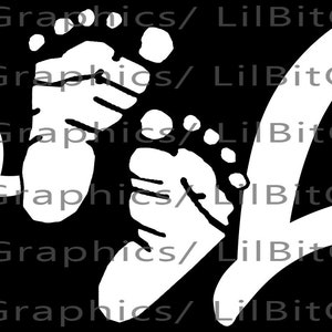 Pro Life Baby Feet Vinyl Decal Sticker Christian Script - Etsy