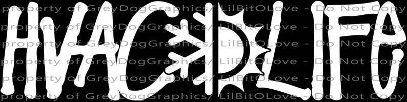 HVAC Life Ac/heat Sticker Vinyl Decal Air Conditioning Tech | Etsy