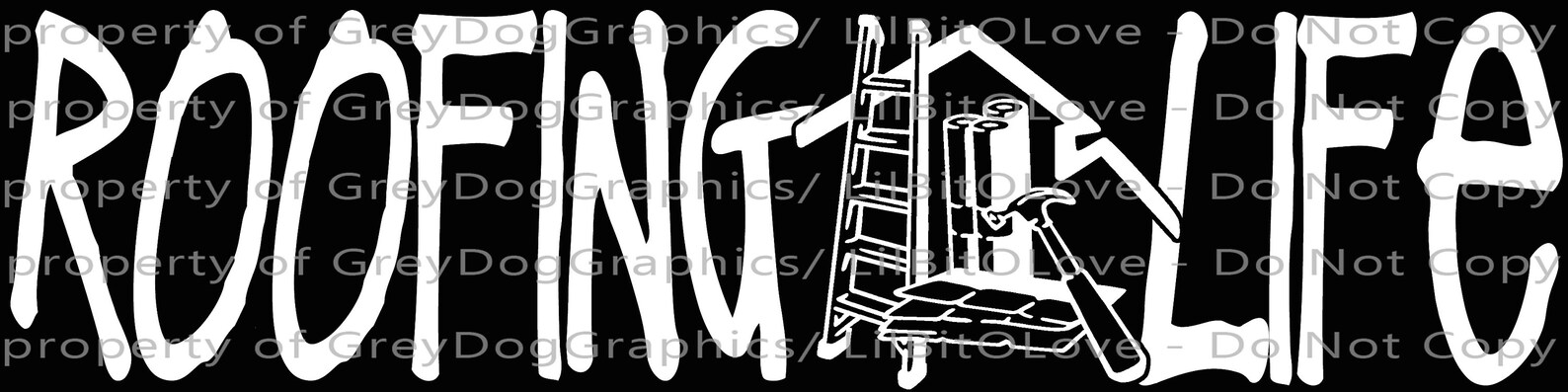 Roofer Roofing Life Sticker Roof Vinyl Decal Construction | Etsy