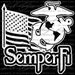 USMC Semper Fi Flag EGA Marines United States Marine Corps - Etsy