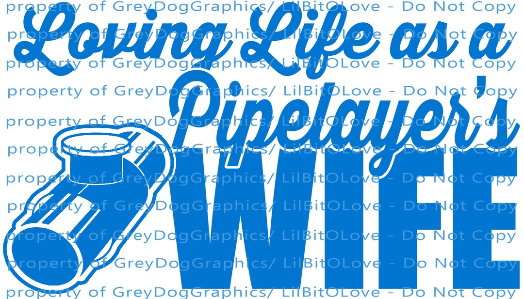 Loving Life as a Pipelayer's Wife Vinyl Decal Sticker - Etsy