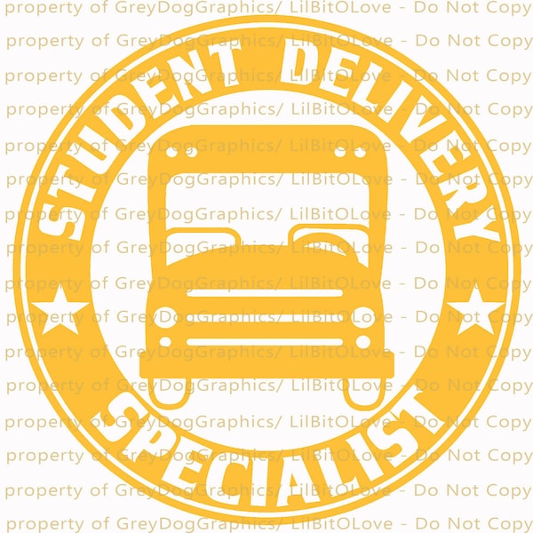 School Bus Decal - Etsy