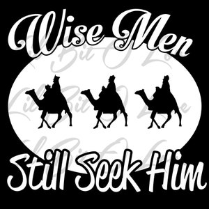 Wise Men Still Seek Him Vinyl Decal Sticker Three Kings on Camels ...