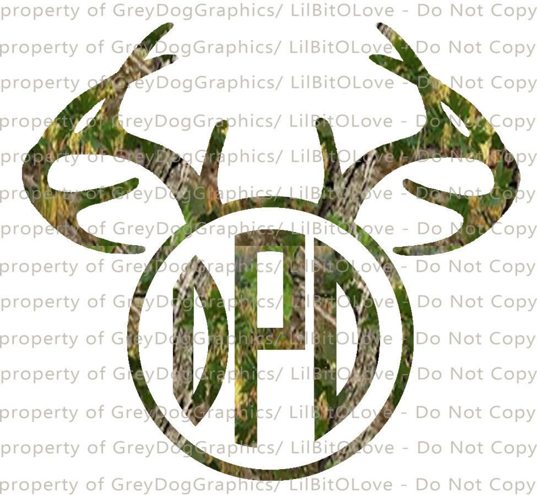 Tumbler Sized Fits Yeti RTIC Hogg Ozark Mountains Custom Hunt Antlers ...