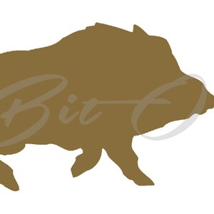 Hog Life Vinyl Decal Sticker Hog Hunting Boar Pig Feral Hunter Hunt - Etsy