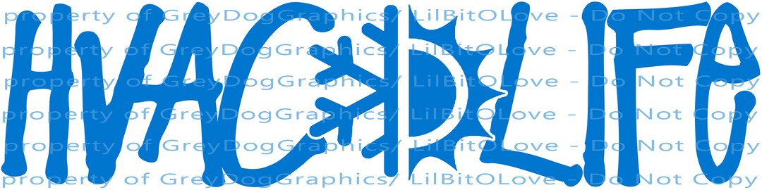 HVAC Life Ac/heat Sticker Vinyl Decal Air Conditioning Tech Heater ...