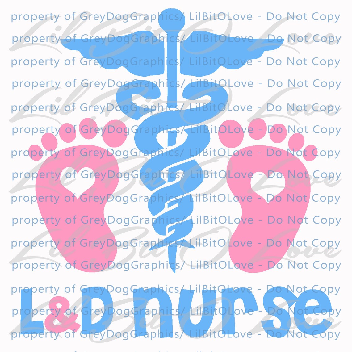 L&D Nurse Labor and Delivery Vinyl Decal Sticker Nursing | Etsy