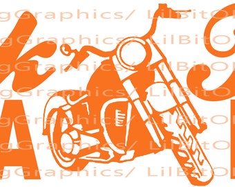 Ride Safe Motorcycle Hand Wave Decal, Biker 2 Fingers Signal Sticker ...