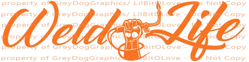 Weld Life Hand With Welding Tool Vinyl Decal Sticker Welder Hood Script ...