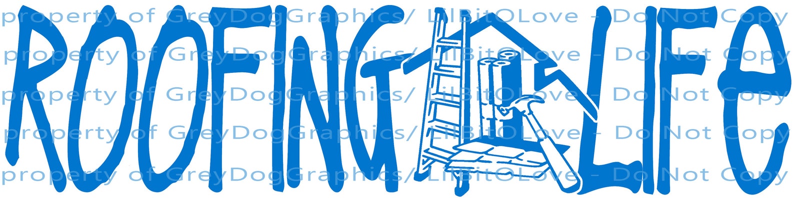 Roofer Roofing Life Sticker Roof Vinyl Decal Construction | Etsy