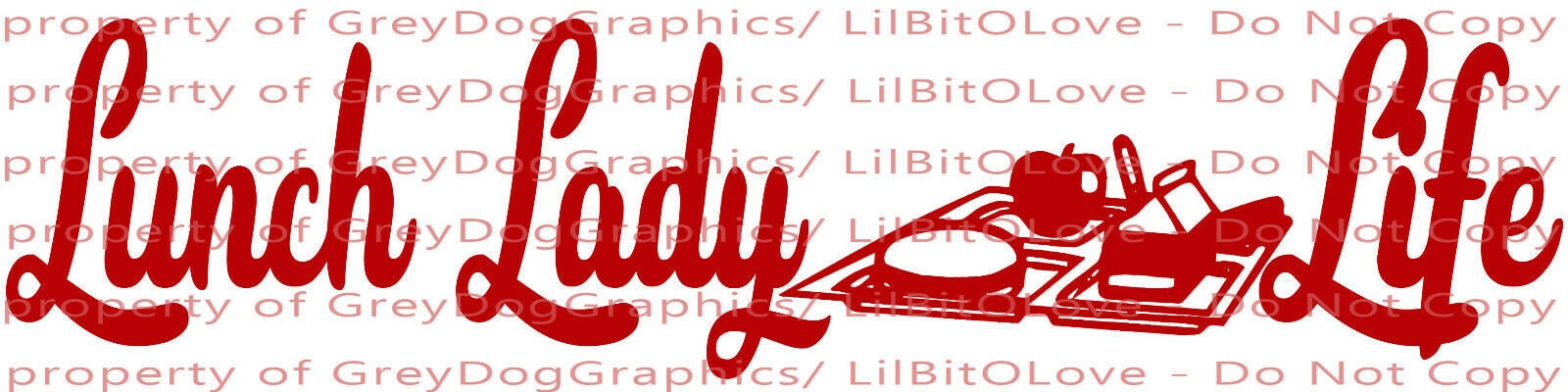 Lunch Lady Life School Vinyl Decal Sticker Cafeteria Worker Hospital - Etsy