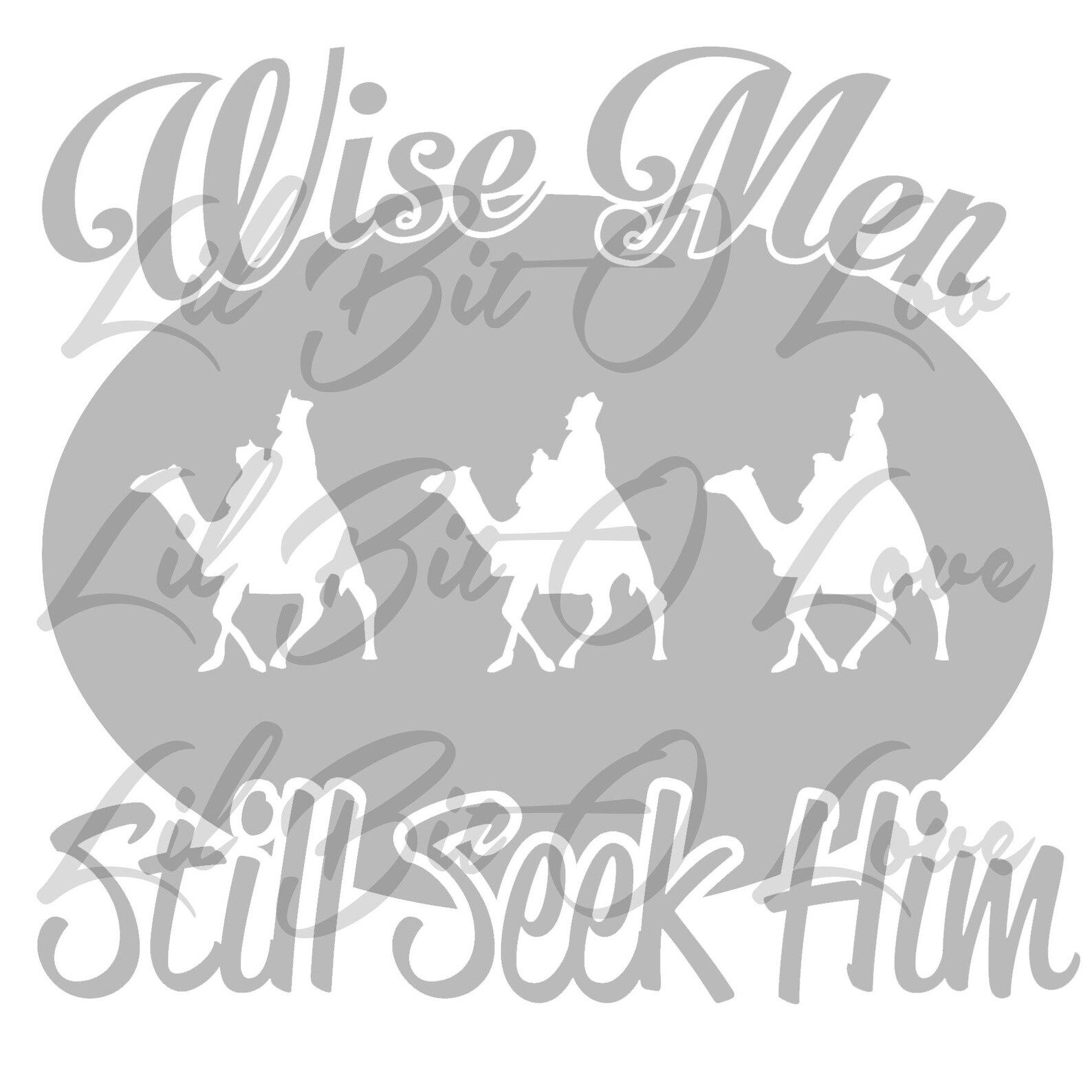 Wise Men Still Seek Him Vinyl Decal Sticker Three Kings on - Etsy