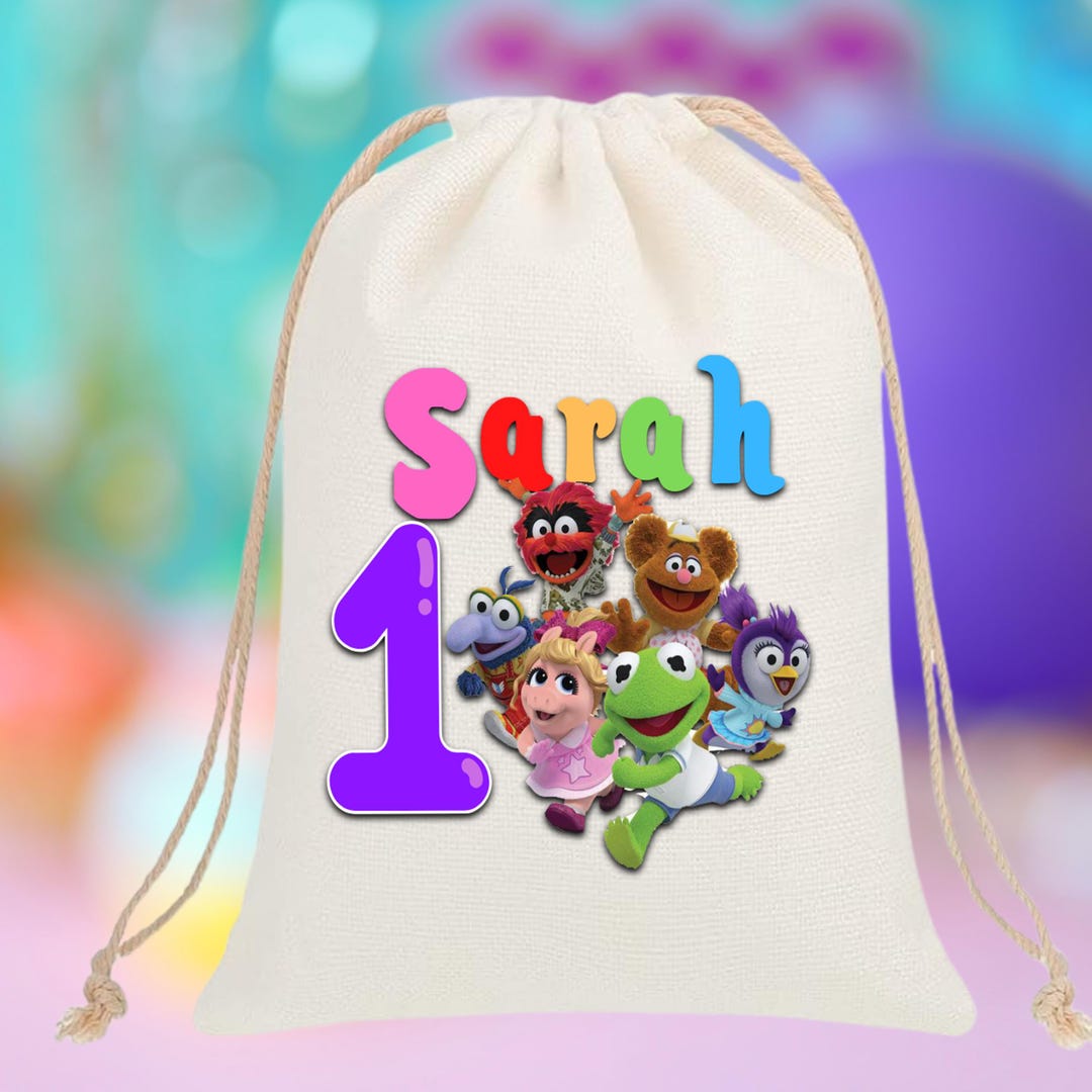 Muppets Babies Party Favor Bags 10 Birthday Party Favor Bags - Etsy