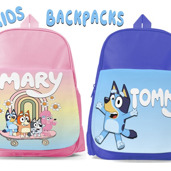 Bluey School Backpack for Girls - Etsy