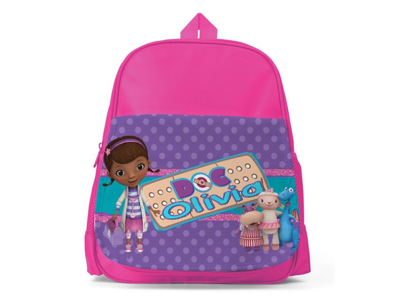 Doc Mcstuffins Backpack Personalized Kids Backpack Book Bag | Etsy