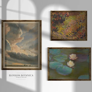 PRINTABLE | Small Gallery Wall, Vintage Art, Art Collection, Art Set ...