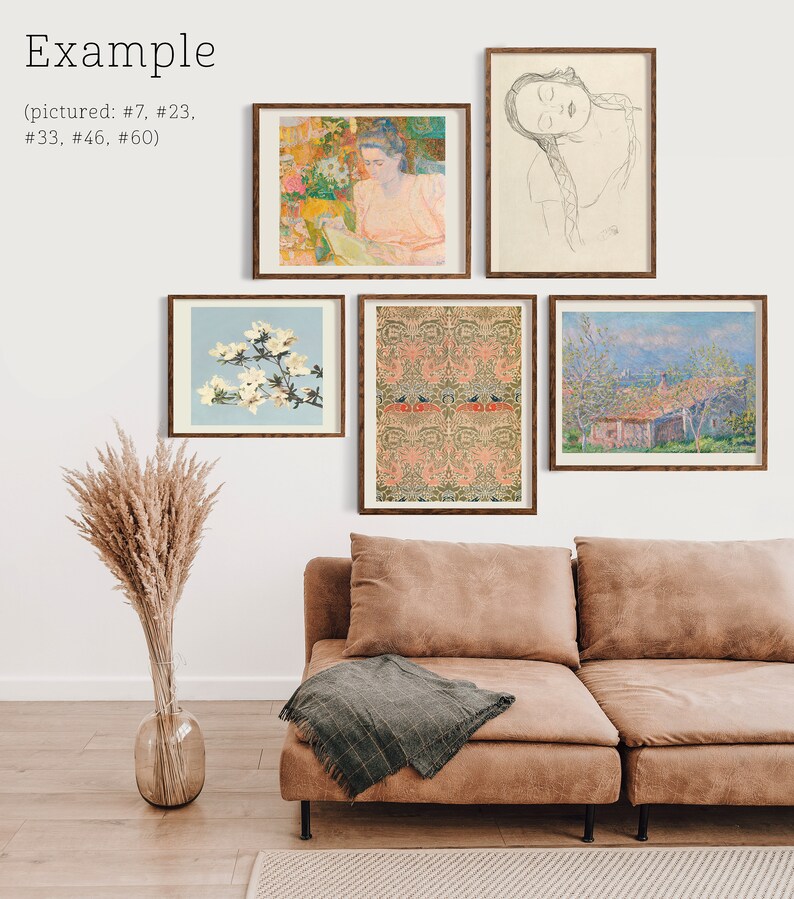 Custom Cottage Core Gallery Wall Create Your Own Art Wall - Etsy