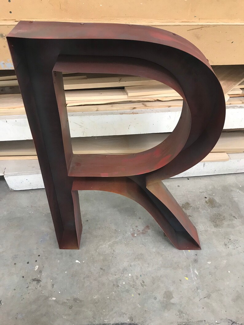 Metal Letters - Etsy