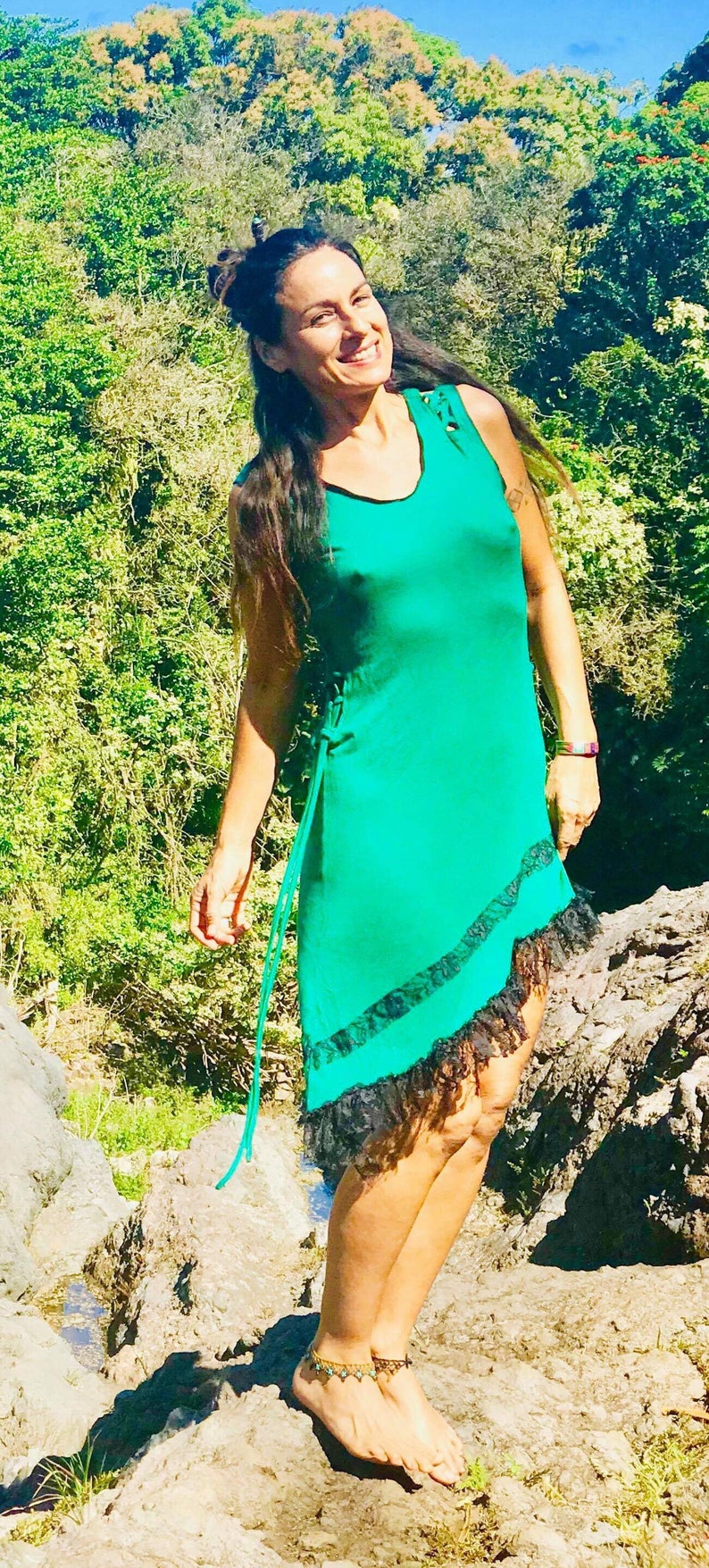 Green Goddess Dress - Etsy