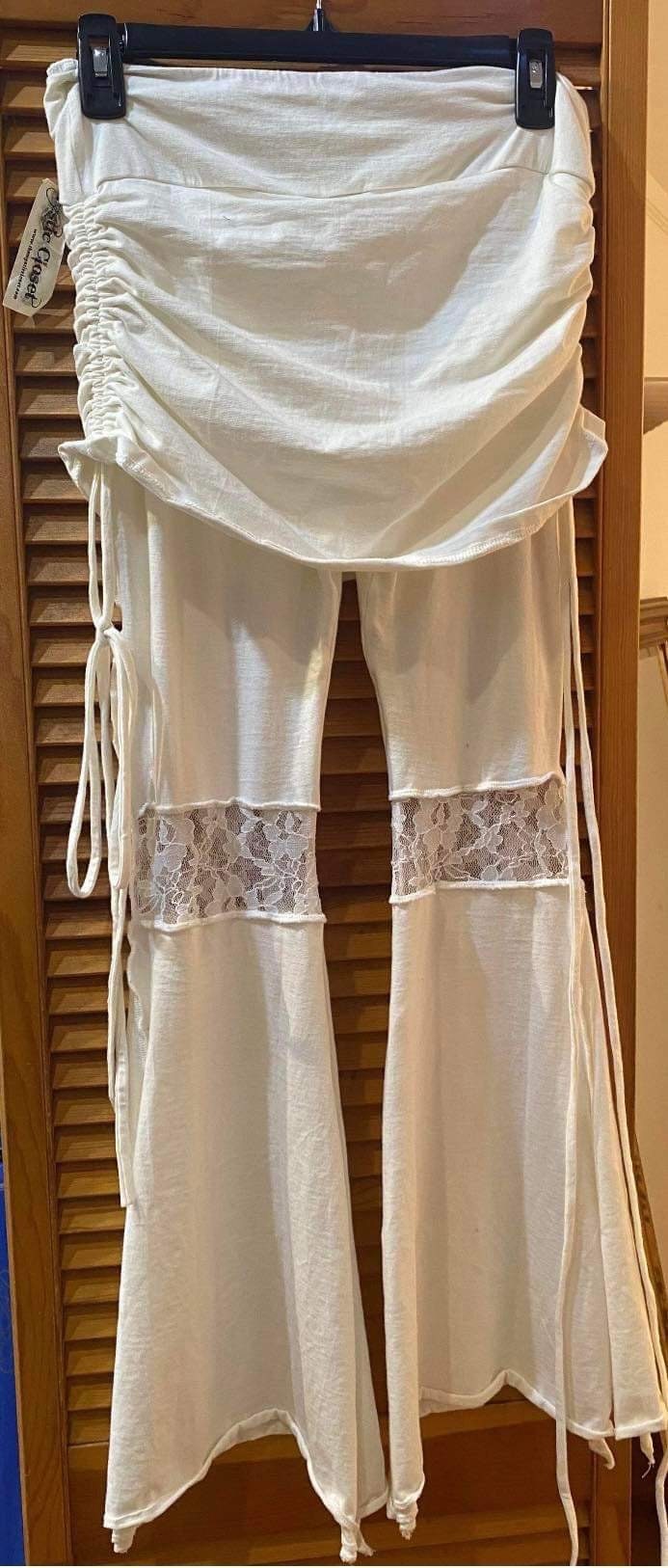 Lacy Flare Yoga Pants - Etsy