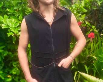 Sacred Geometry Clothing Men's Vest IN BLOOM Flower of Life - Etsy