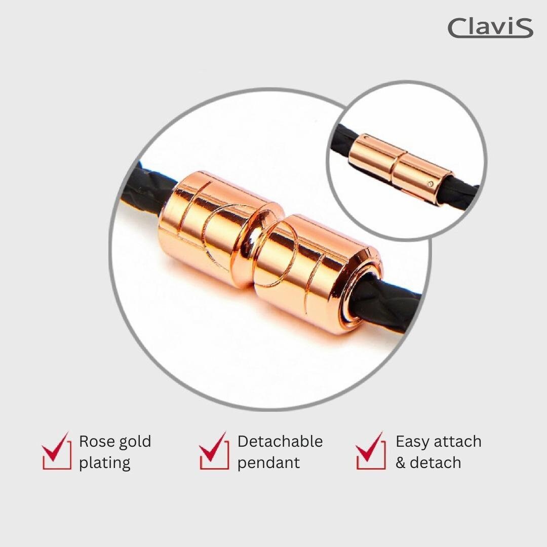 Clavis Vita Magnetic Lymph Detox Necklace - Magnetic Therapy Necklace ...