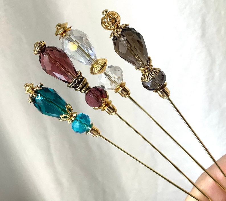 Vintage Classic Style Hat Pin Antique Style Stick Pin Hat | Etsy